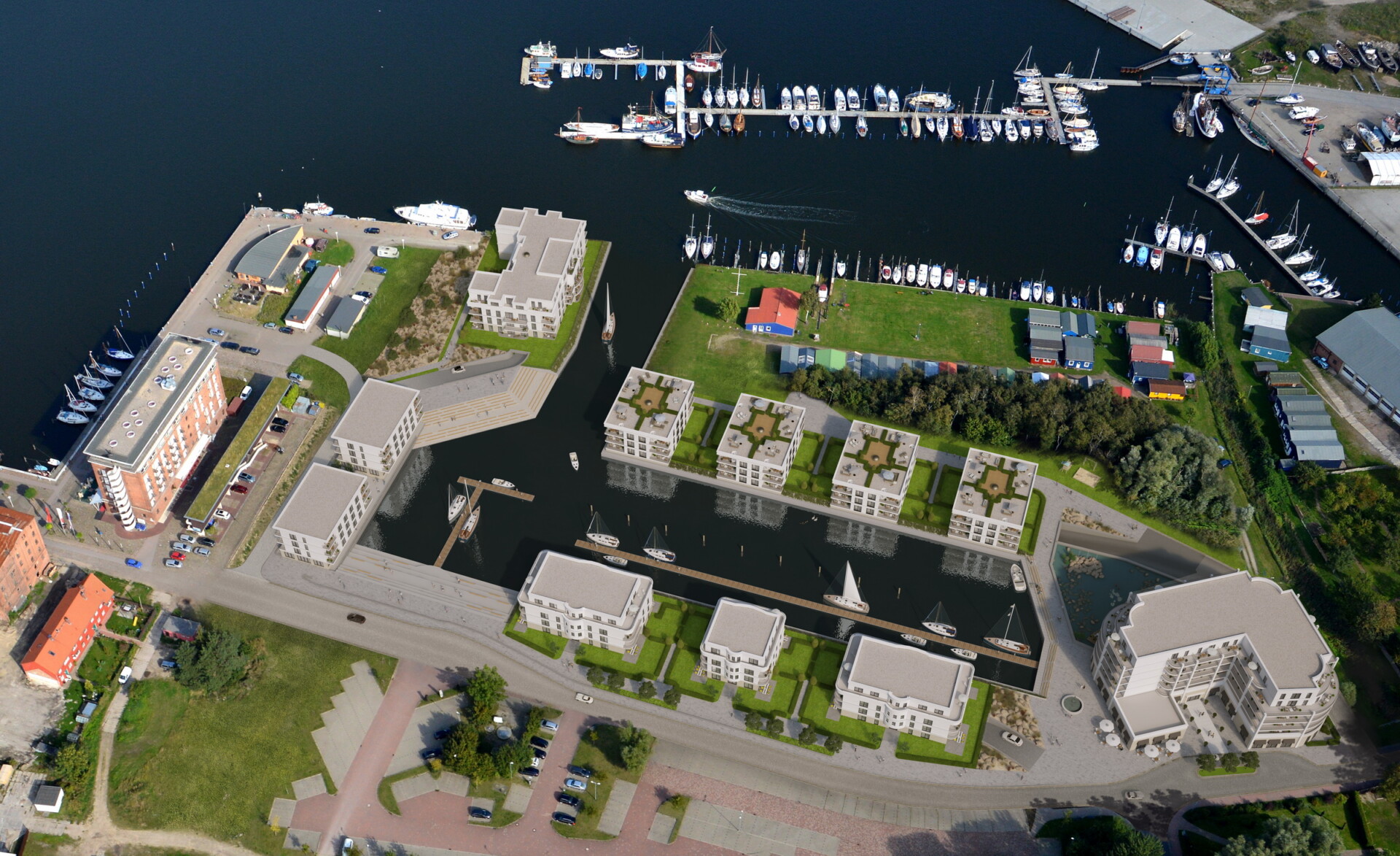 archlab - Projekt Yachthafen Barth