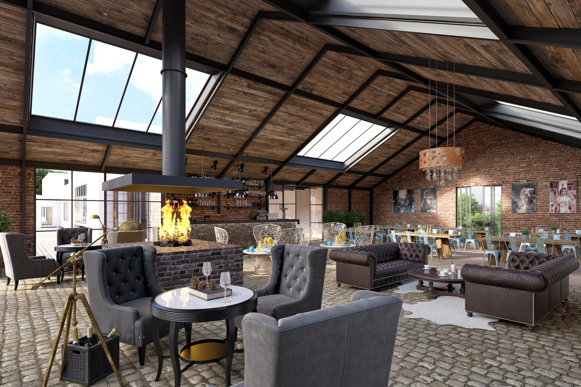 Umnutzung Scheune als Cafe - archlab